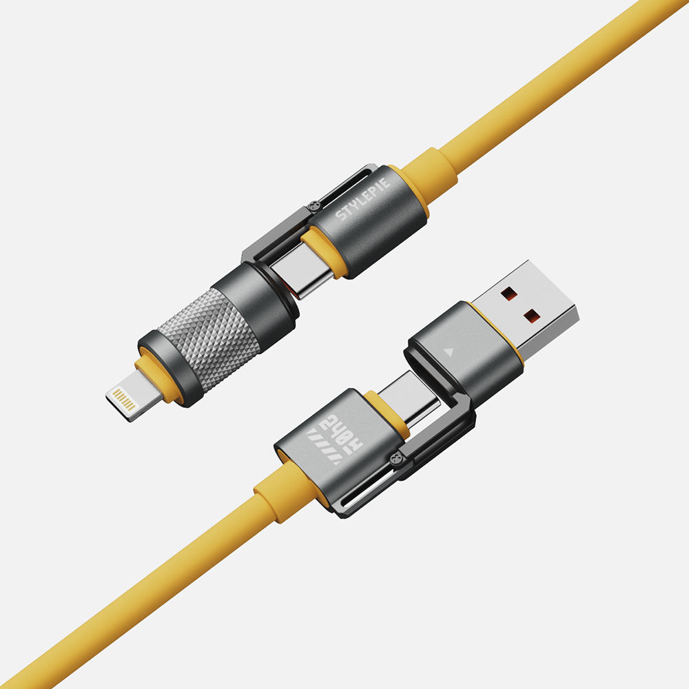 240W 4-in-1 Fast Charge Cable (1.5m/5ft) – Stylepie